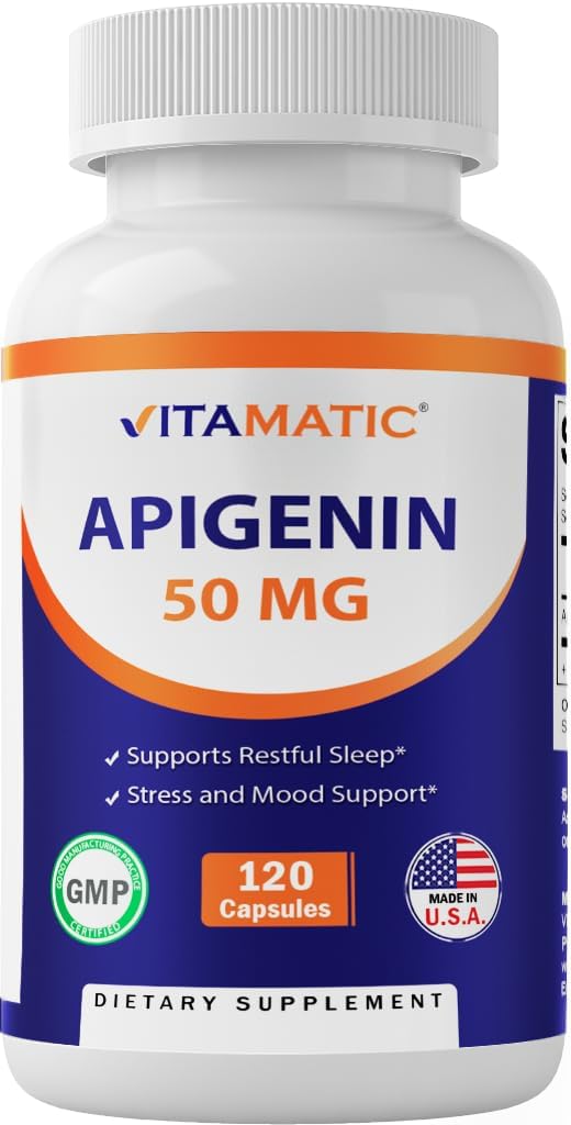 10 Best Apigenin Supplements For Sleep, Stress & Brain Support In 2025 ...