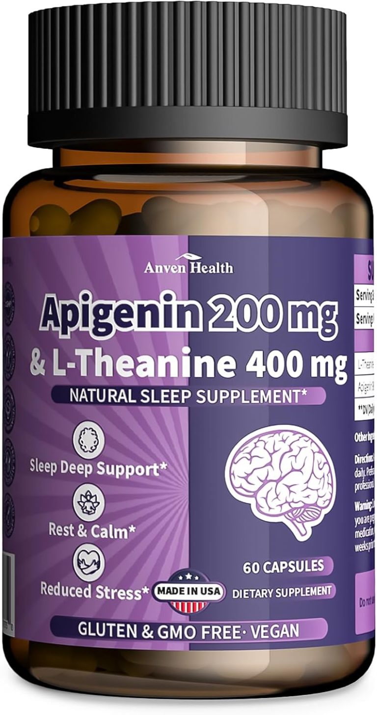10 Best Apigenin Supplements For Sleep, Stress & Brain Support In 2025 ...