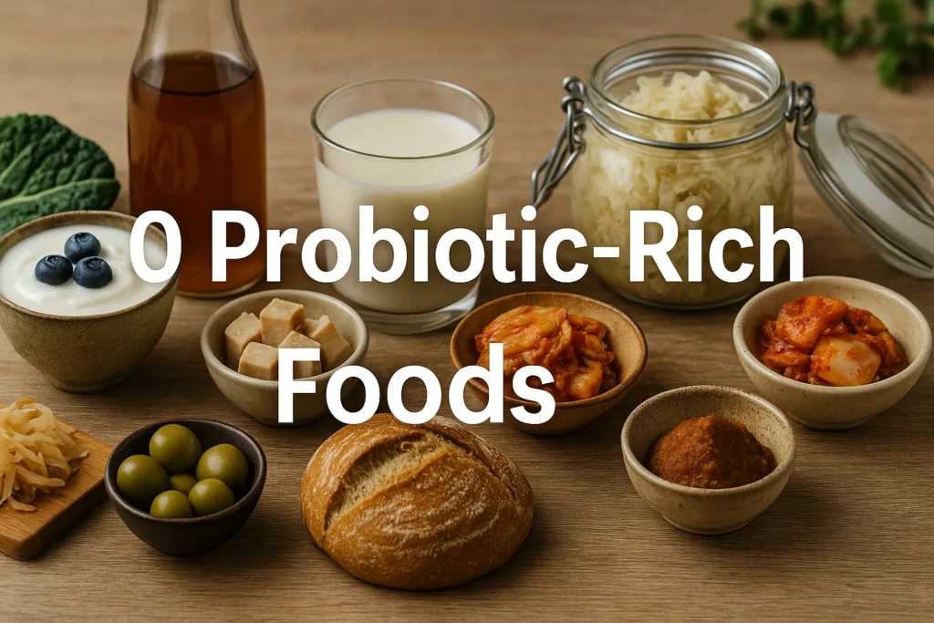 20 Probiotic-Rich Foods To Support Gut Health - Dietary Habit