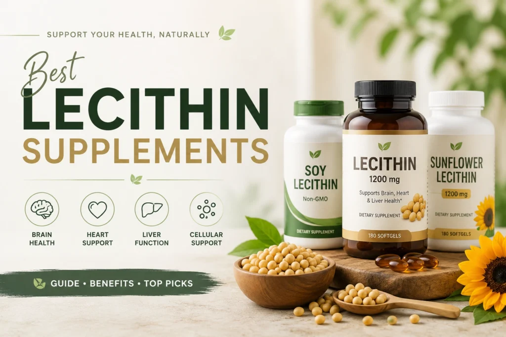 10 Best Lecithin Supplements In 2026 - Dietary Habit